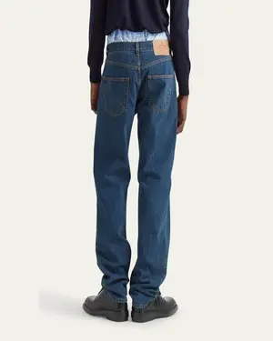 Prada Relaxed Fit Jeans - Bleu