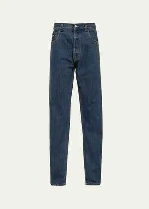 Prada Relaxed Fit Jeans - Bleu