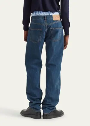Prada Relaxed Fit Jeans - Bleu