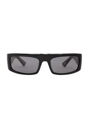 Oliver Spencer X Khaite 1979c Rectangle Sunglasses - Black