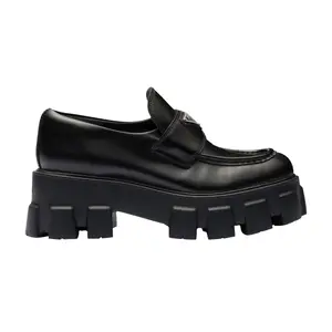 Prada Monolith Loafer - Black