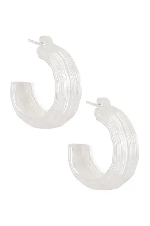 LOUIS ABEL Abluvio Mid Hoop Earrings