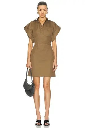 Bottega Veneta Zip Up Day Dresses