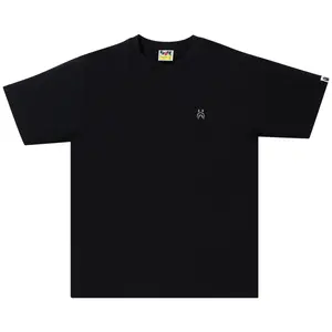A BATHING APE Shark One Point Tee - Black
