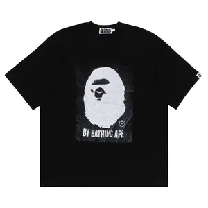 A BATHING APE Relaxed Fit Tee - Black