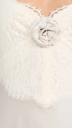 wayf lace trim slip dress WAYF Lace Trim Slip Dress