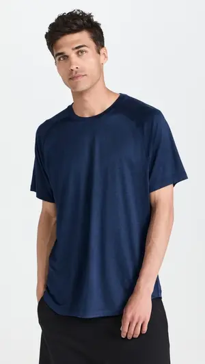 RHONE Atmosphere Tee - Navy Heather