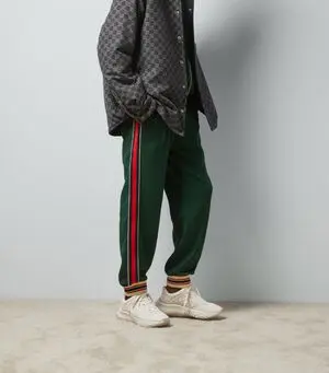 Gucci Gg Jacquard Track Sweatpants