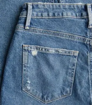 Paige Cropped Brigitte Boyfriend Jeans