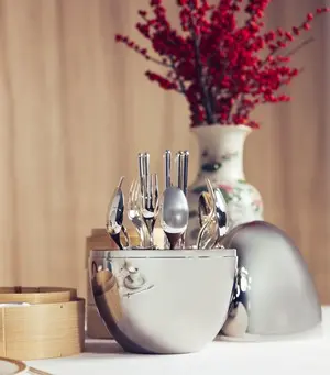 Christofle Mood Asia 24-piece Flatware Set - Silver