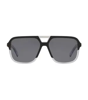 Dolce & Gabbana Acetate Angel Sunglasses - Black