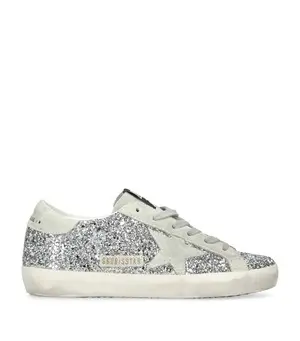 GOLDEN GOOSE Glitter Super-star Sneakers