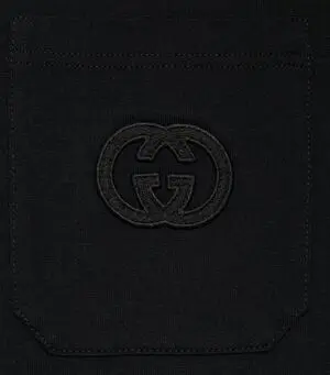 Gucci Embroidered Interlocking G T-shirt