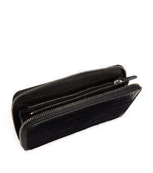 Bottega Veneta Crocodile Leather Wallet