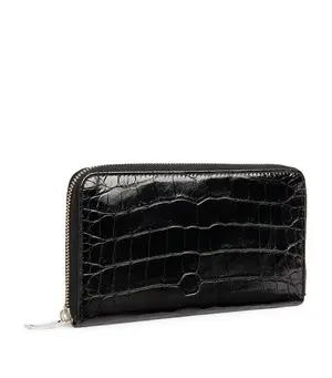 Bottega Veneta Crocodile Leather Wallet