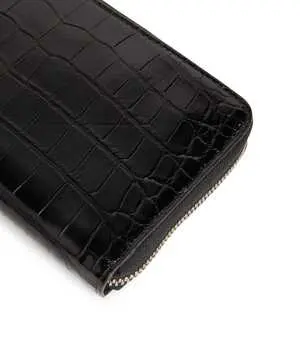 Bottega Veneta Crocodile Leather Wallet