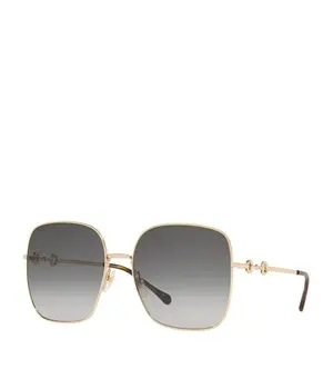 Gucci Oversized Square Sunglasses