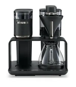 MELITTA Epos Chrome Coffee Machine With Grinder