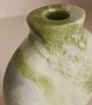 SOHO HOME Marble Sesso Vase - Green