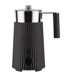 ALESSI Plissé Milk Frother - Black