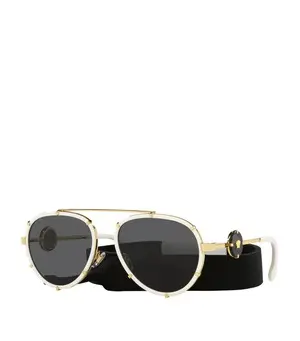Versace Vintage Icon Pilot Sunglasses