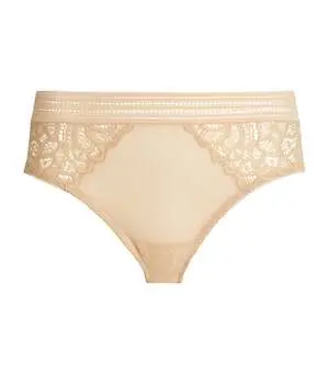 Wacoal Lace-trim Raffine Briefs - Beige