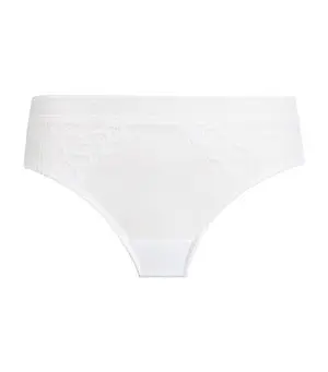 Wacoal Lace-trim Raffine Briefs - White