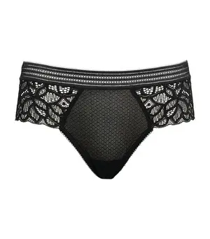 Wacoal Raffine Lace Tanga - Black