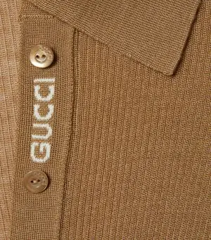 Gucci Cashmere Ribbed Top