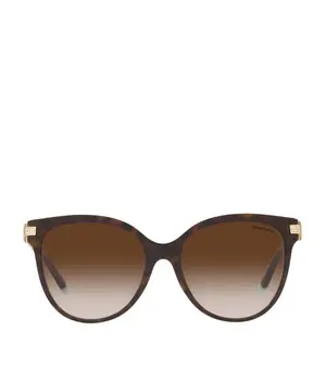 Tiffany & Co. Havana Pillow Sunglasses - Brown