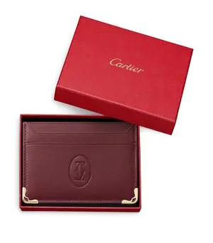 Cartier Must De Double Card Holder