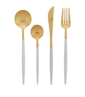 CUTIPOL Goa -plated 24-piece Cutlery Set - Gold