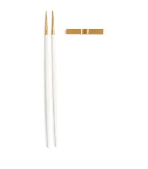 CUTIPOL Goa Gold-plated 3-piece Chopstick Set