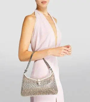 BVLGARI Embellished Serpenti Baia Shoulder Bag