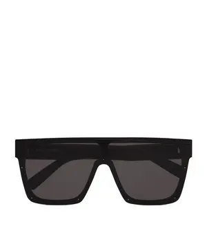 Saint Laurent Rectangular Sunglasses - Black