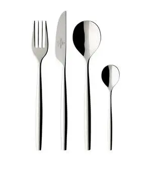 VILLEROY & BOCH Metrochic 24-piece Cutlery Set - Metallic