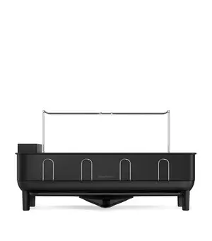 SIMPLEHUMAN Steel Frame Dish Rack - Black