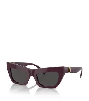 Burberry Acetate Cat-eye Sunglasses - Red