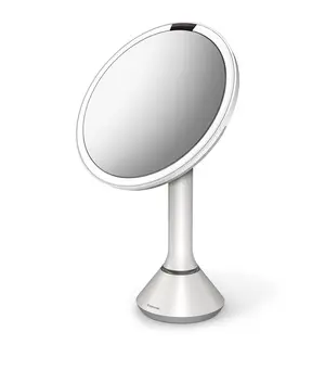SIMPLEHUMAN Stainless Steel Sensor Touch Control Mirror - White