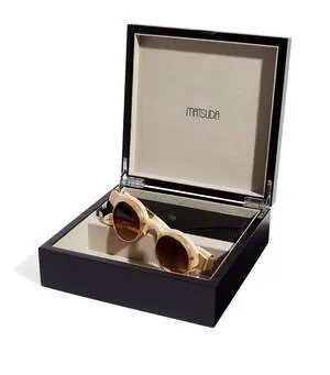 Matsuda Round-frame Sunglasses