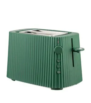 ALESSI Plissé 2-slice Toaster - Green