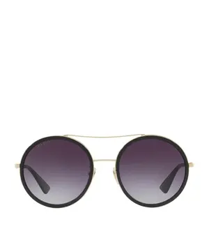 Gucci Metal Round Sunglasses