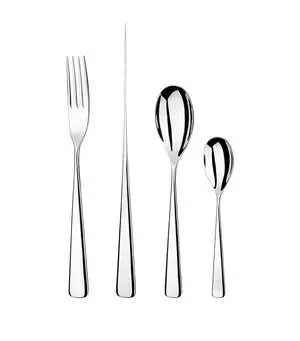 STUDIO WILLIAM Karri Stainless Steel 32-piece Cutlery Set - Metallic