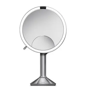 SIMPLEHUMAN Stainless Steel Trio Touch Control Mirror - Silver