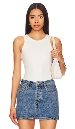 Spanx Ribbed Racerback Bodysuit