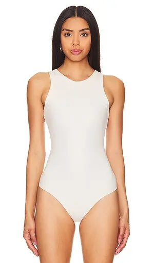 Spanx Ribbed Racerback Bodysuit