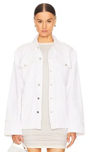 GRLFRND Jessie Drill Shirt Jacket