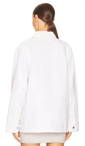 GRLFRND Jessie Drill Shirt Jacket