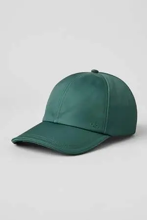 Alo Yoga Satin Off-Duty Cap Winter Ivy
