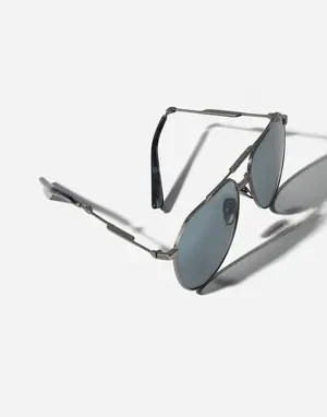 Dolce & Gabbana Aviator Sunglasses - Gunmetal